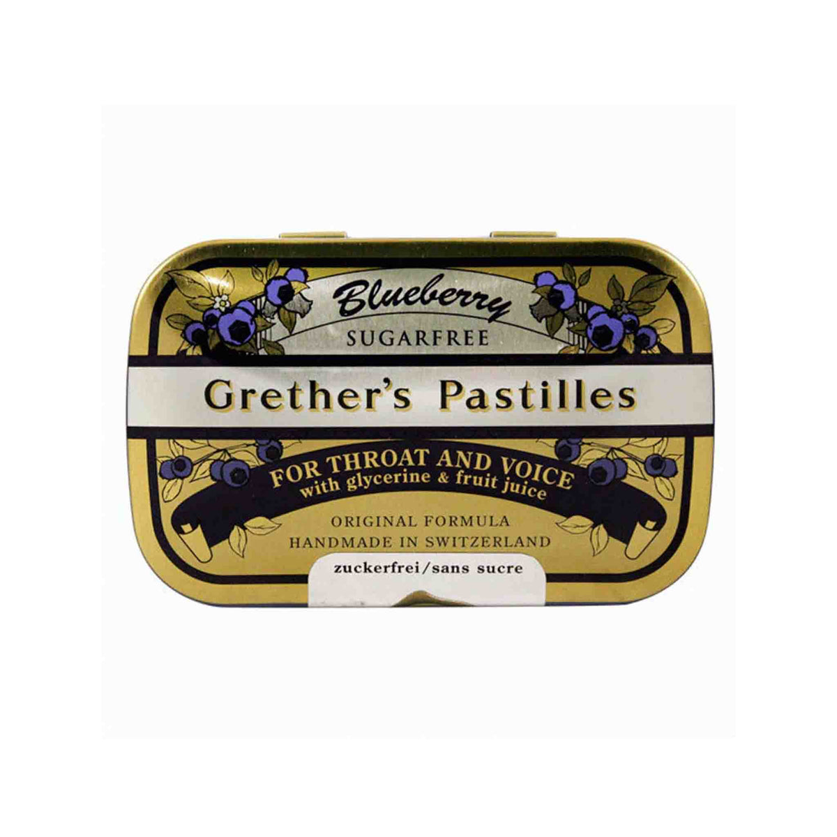 GRETHER'S SUGAR FREE BLUEBERRY PASTILLES 60g – monsieur marcel gourmet ...