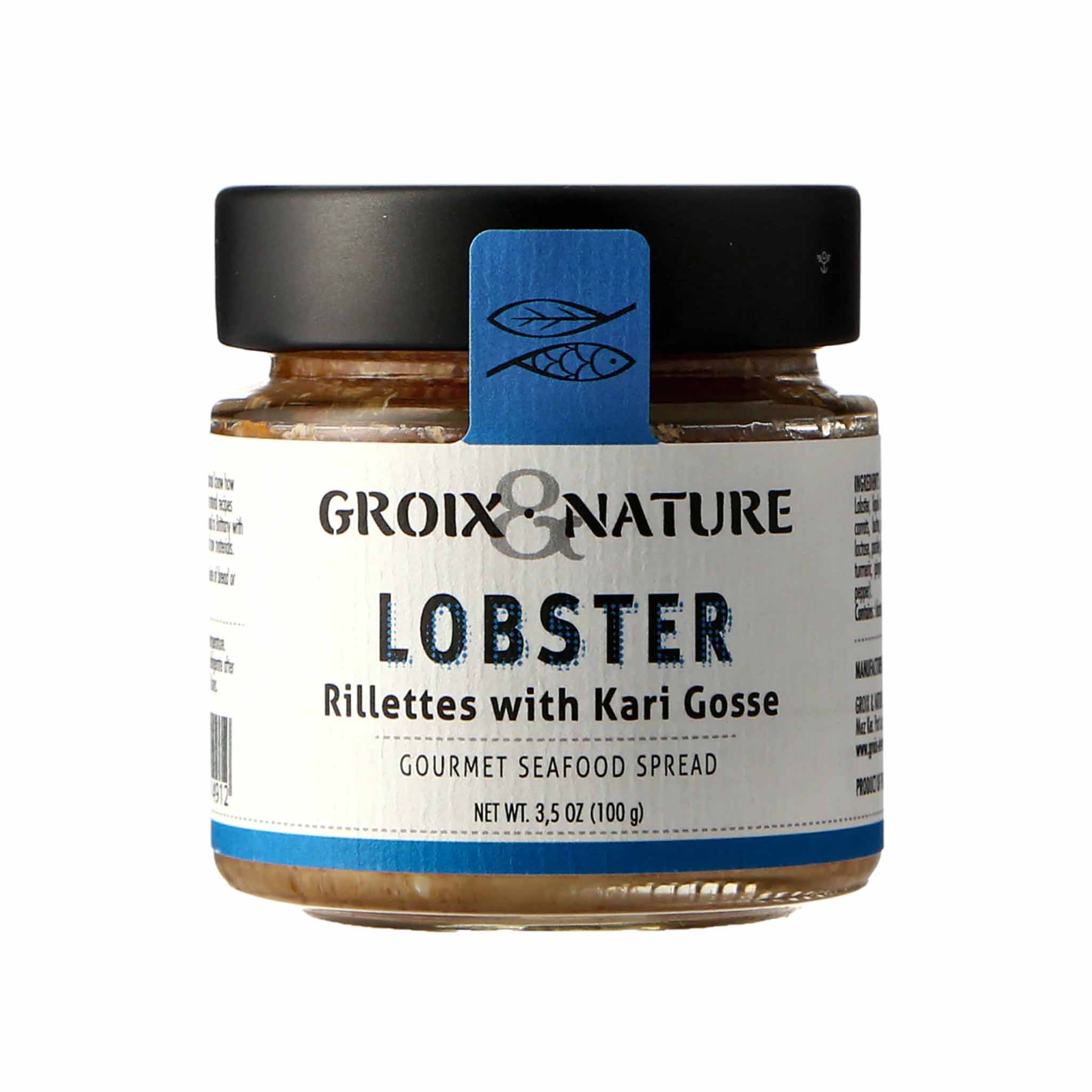 GROIX & NATURE LOBSTER RILLETTES 3.5oz – monsieur marcel gourmet market