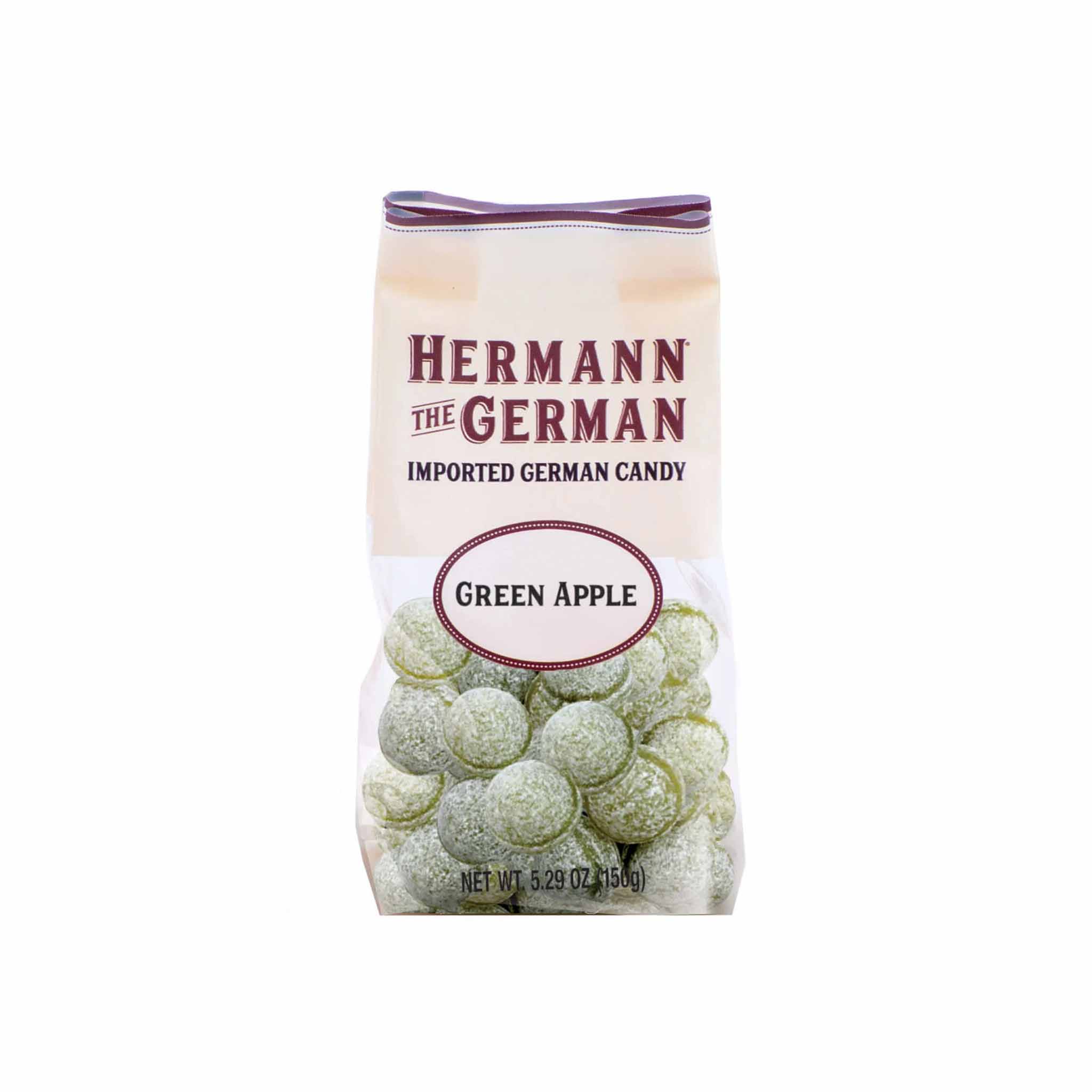 HERMANN THE GERMAN GREEN APPLE CANDY 150g – monsieur marcel gourmet market