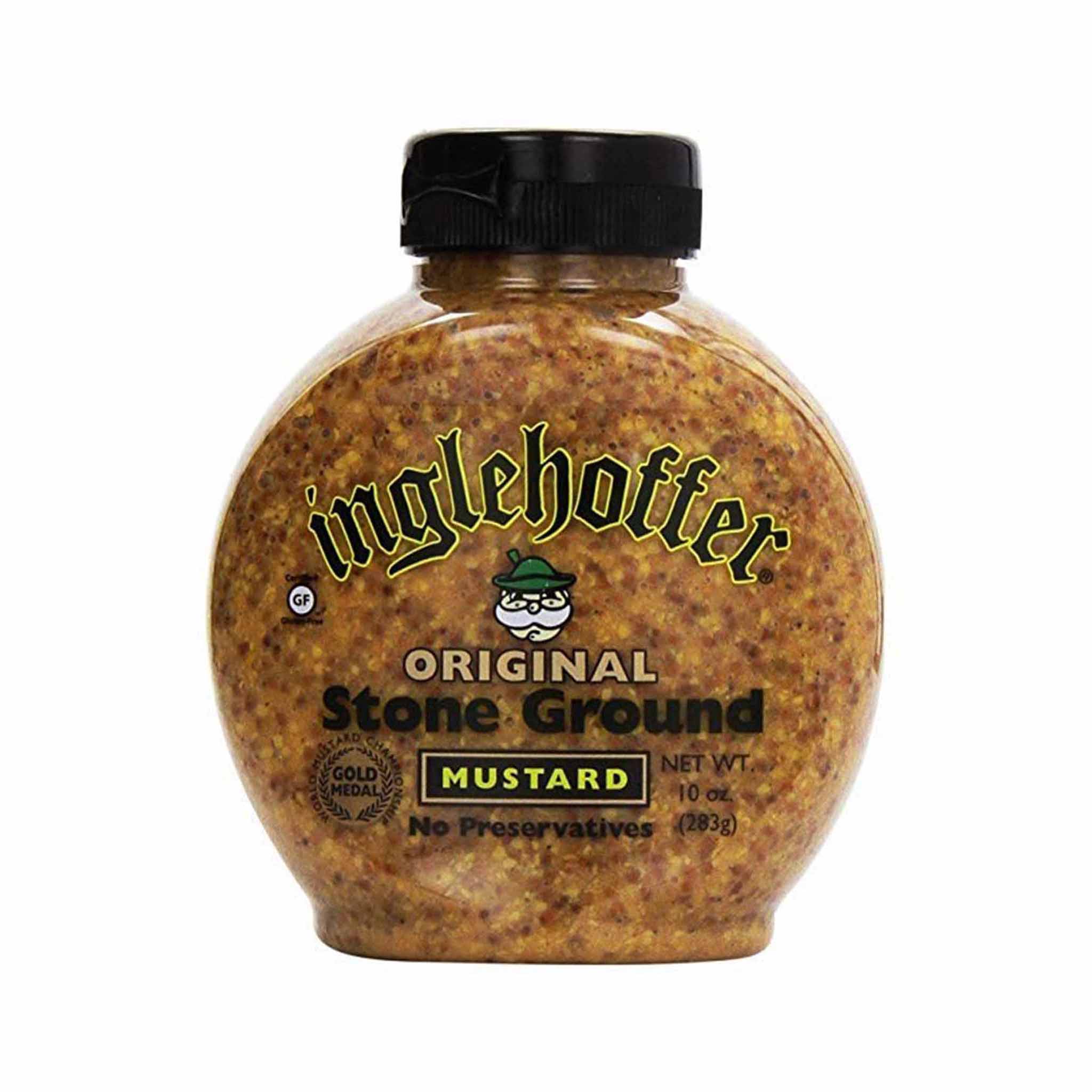 INGLEHOFFER STONE GROUND MUSTARD 10oz – monsieur marcel gourmet market
