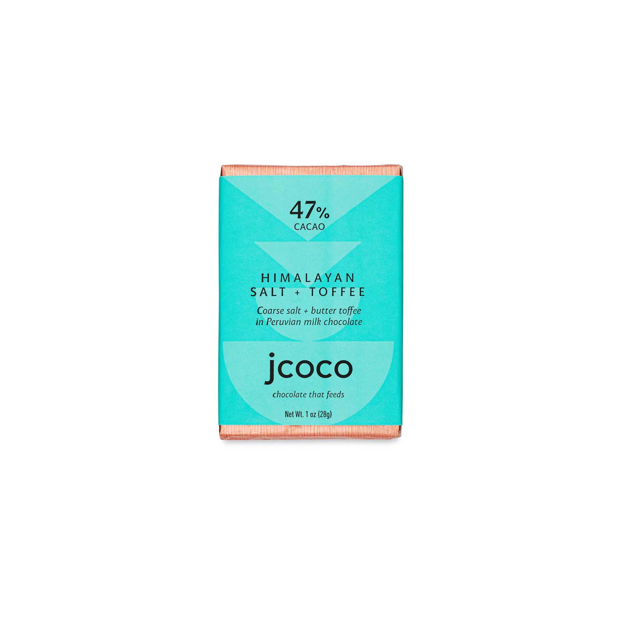 JCOCO HIMALAYAN SALT TOFFEE 47% MILK CHOCOLATE 28g – monsieur marcel ...
