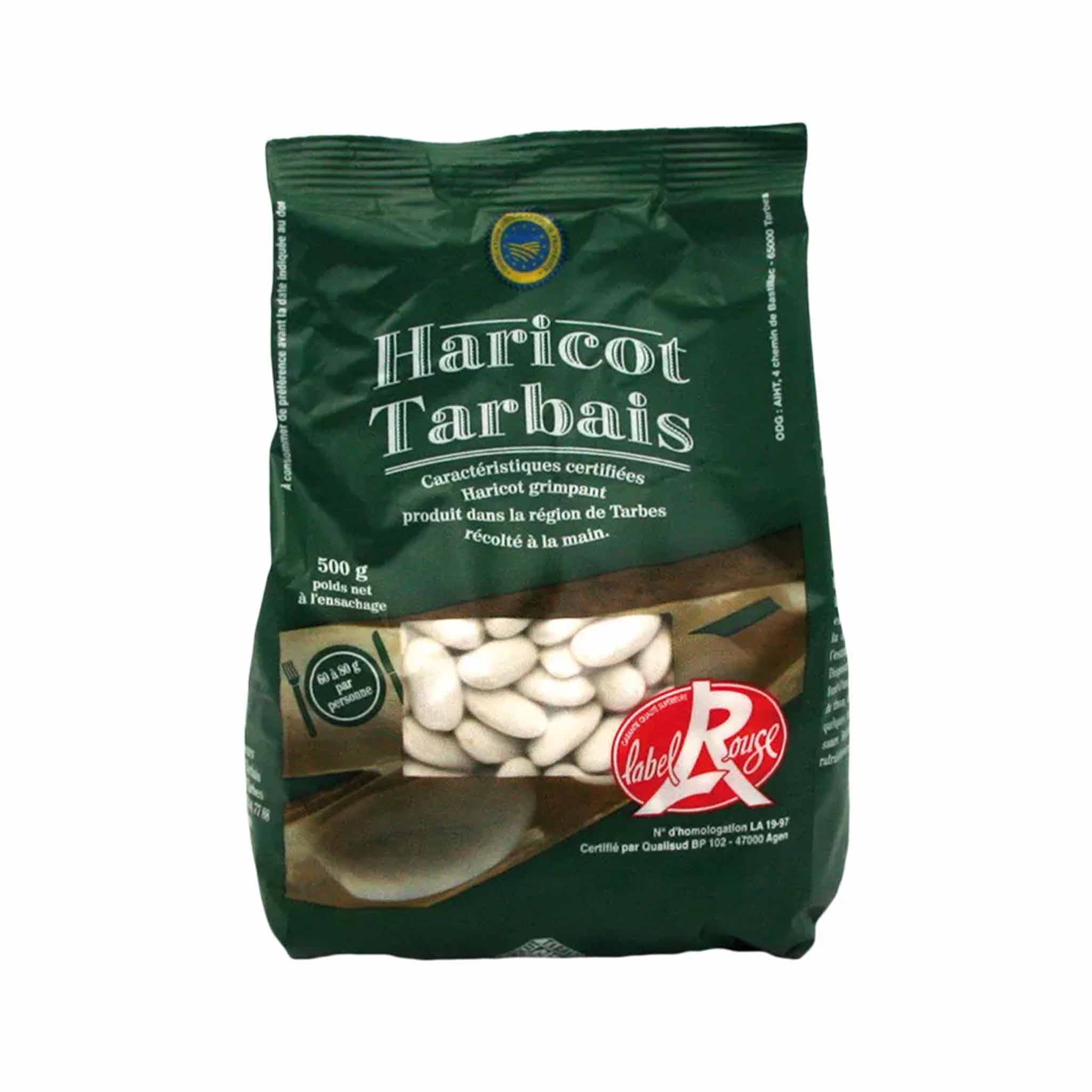 LABEL ROUGE HARICOT TARBAIS 500g – monsieur marcel gourmet market