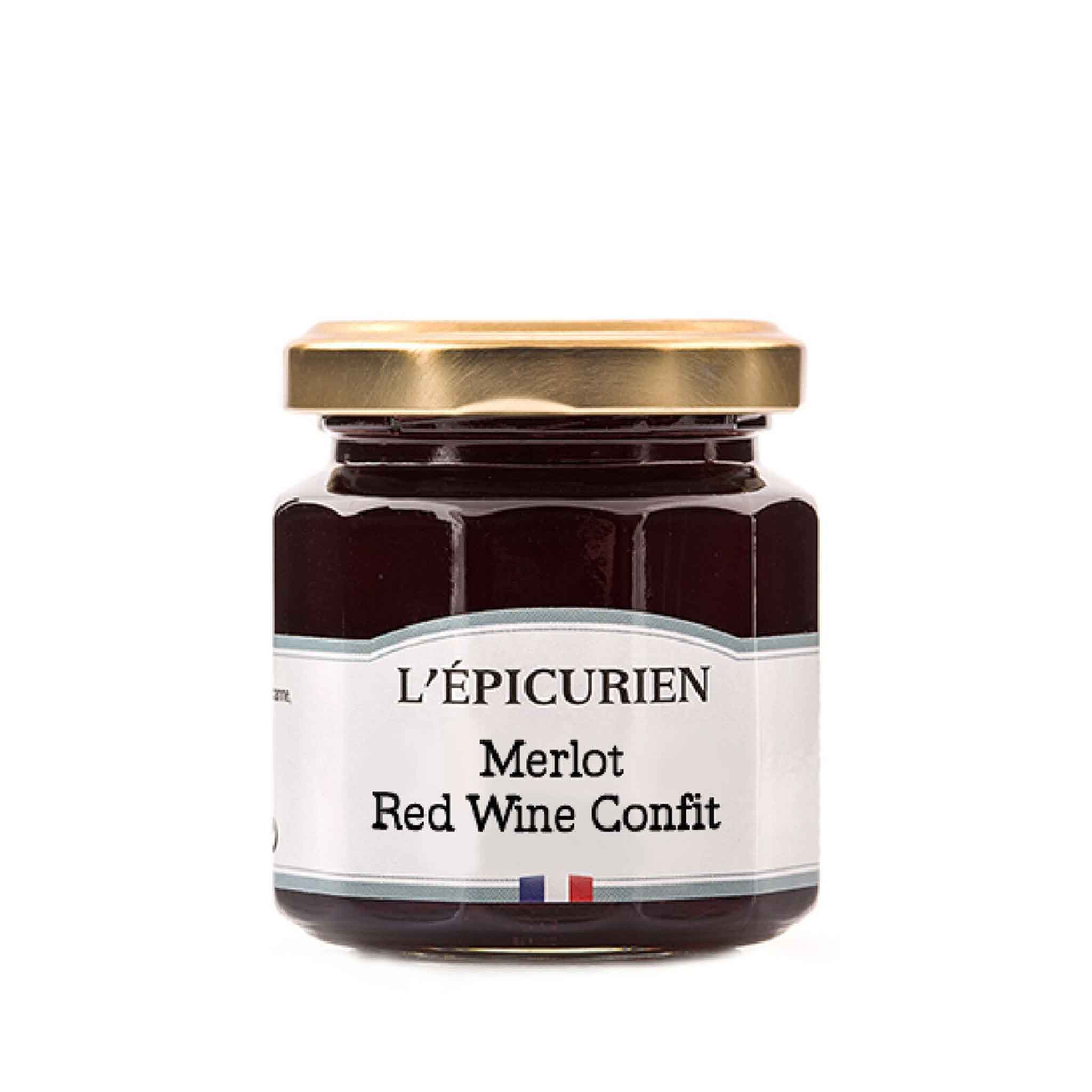 L'EPICURIEN MERLOT RED WINE CONFIT 125g – monsieur marcel gourmet market