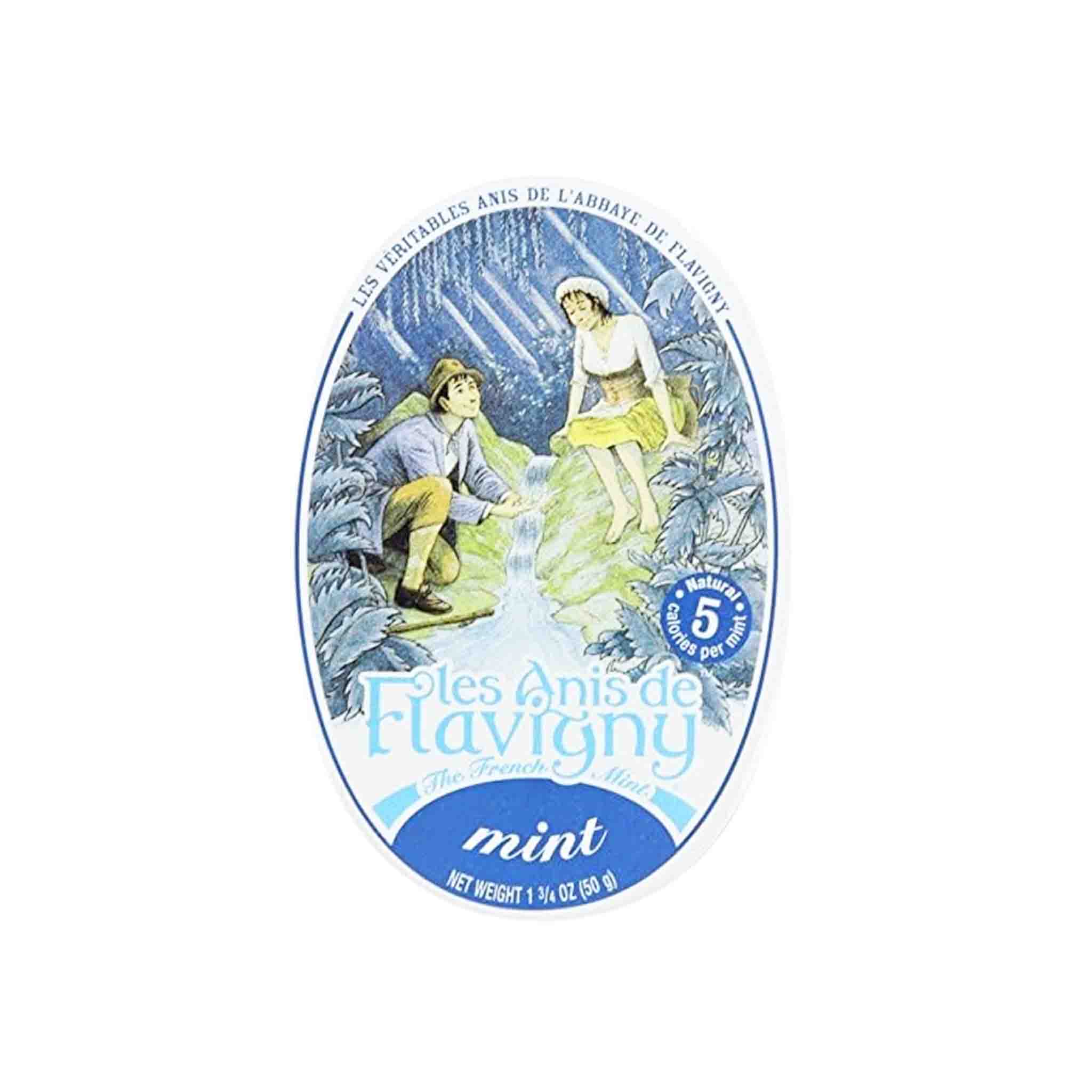 LES ANIS DE FLAVIGNY MINTS TIN 50g – monsieur marcel gourmet market