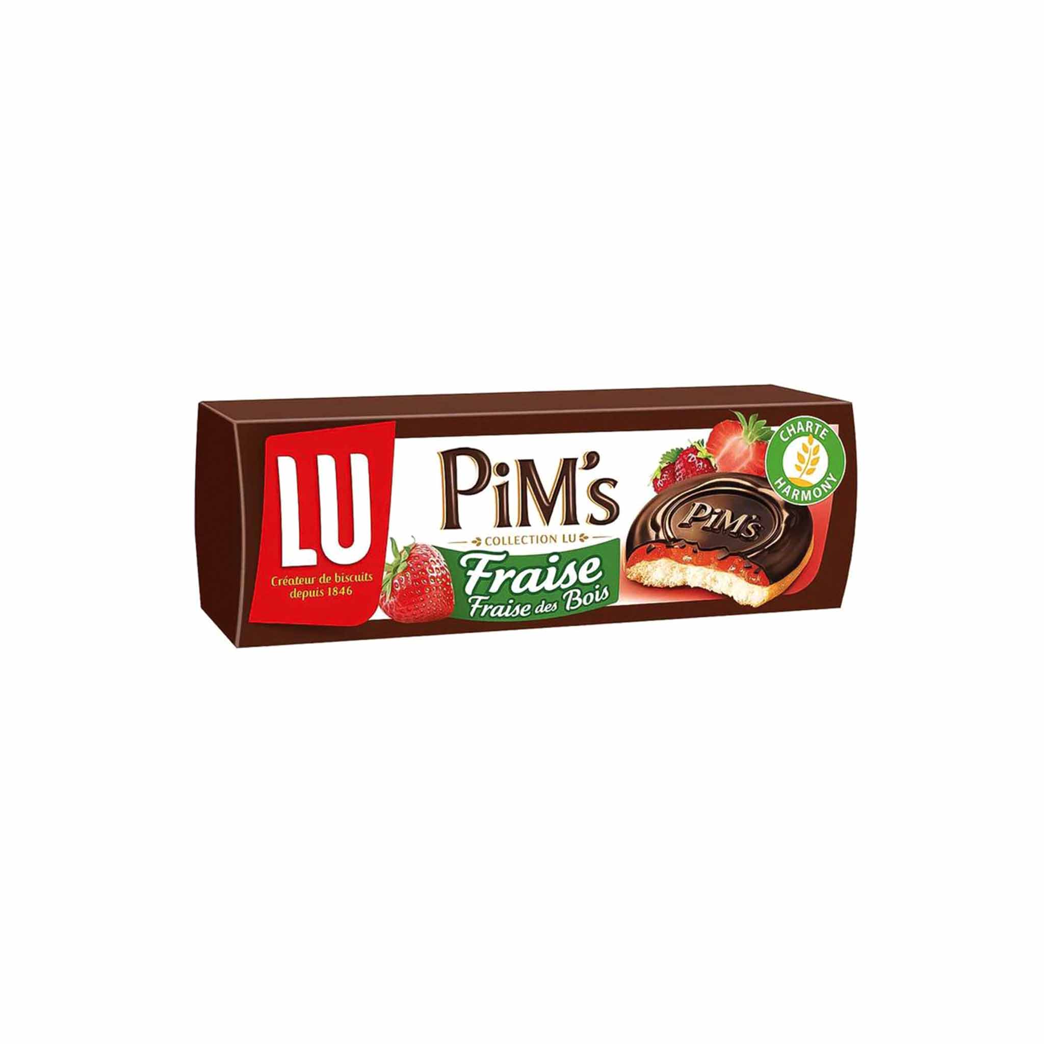 LU PIMS FRAISE CREAM FILLED COOKIES 150g – monsieur marcel gourmet market