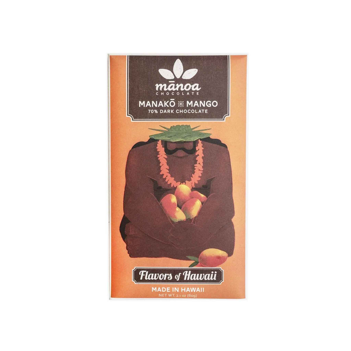 Manoa Manako Mango 70% Dark Chocolate 60g | Monsieur Marcel – monsieur ...
