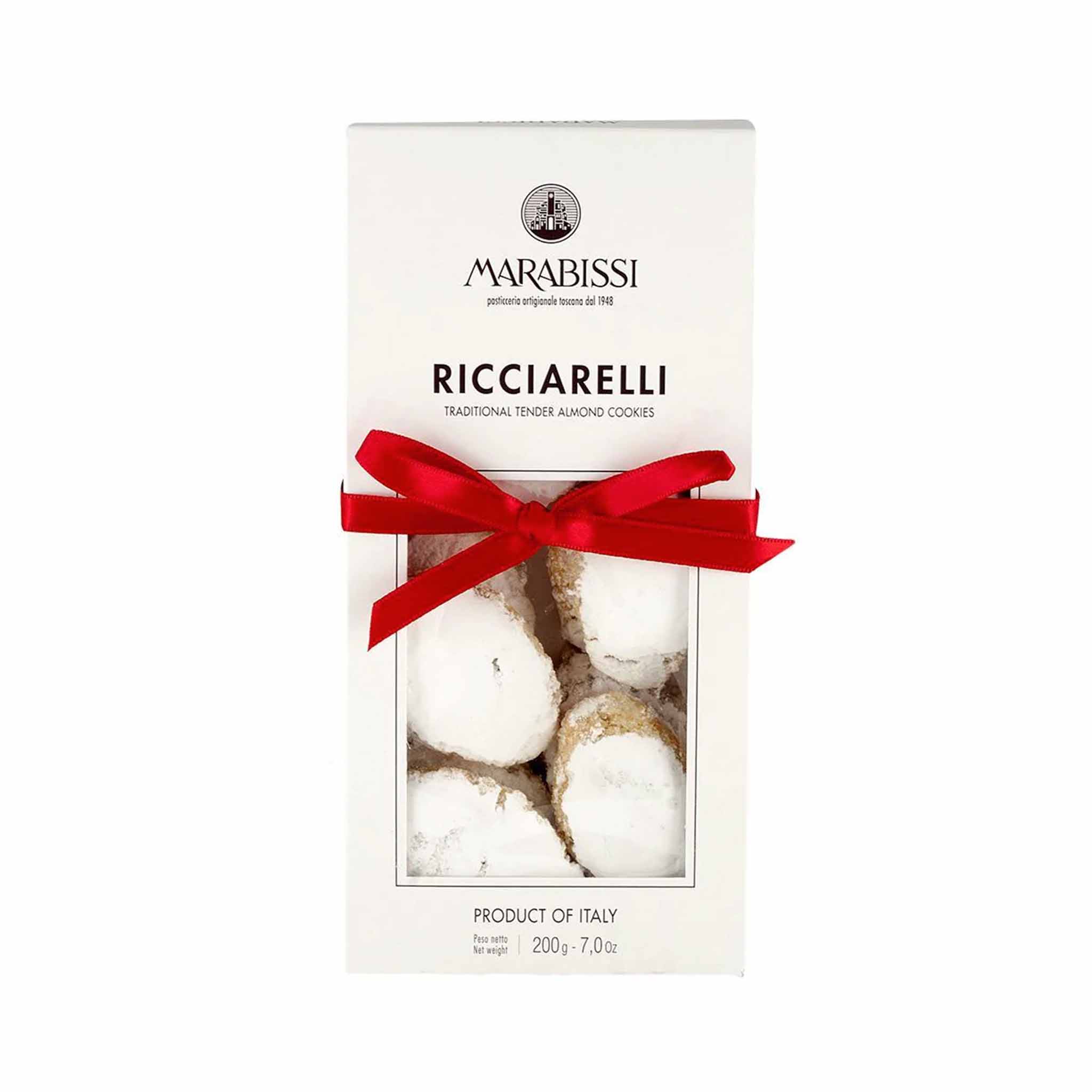 MARABISSI RICCIARELLI ALMOND COOKIES 200g – monsieur marcel gourmet market