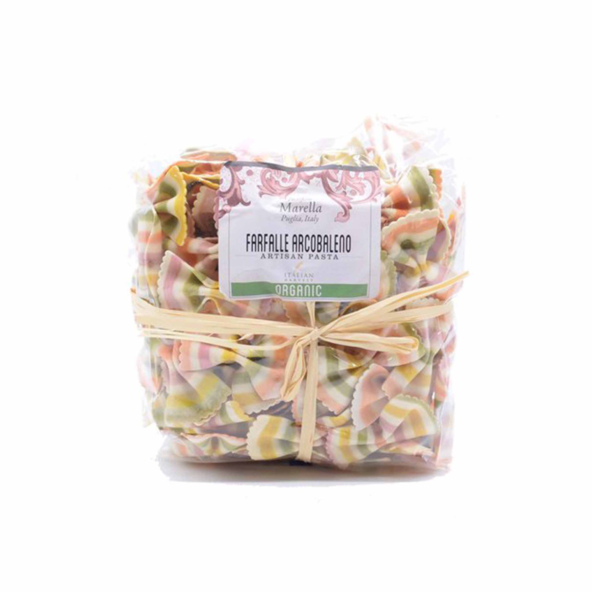 MARELLA FARFALLINE ARCOBALENO ORGANIC PASTA 250g – monsieur marcel ...