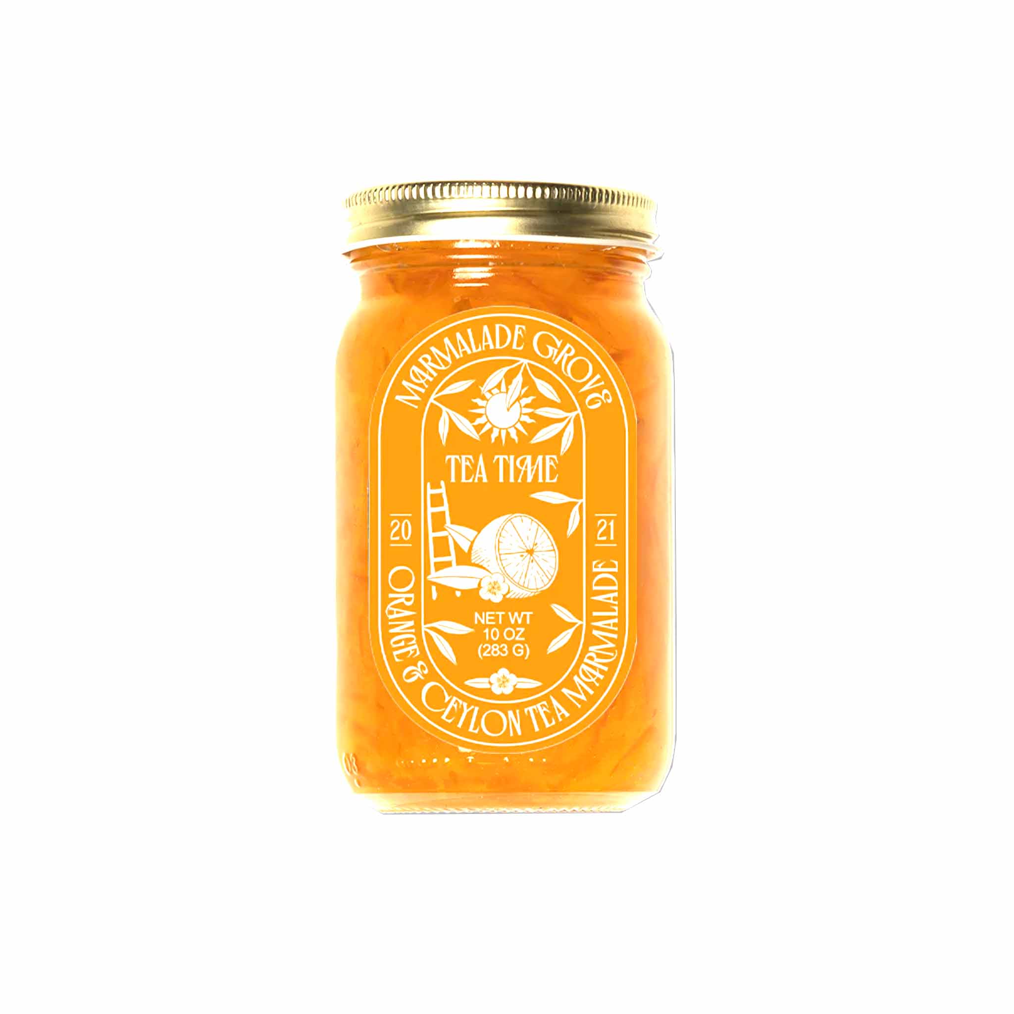 MARMALADE GROVE ORANGE & CEYLON TEA MARMALADE 10oz – monsieur marcel ...