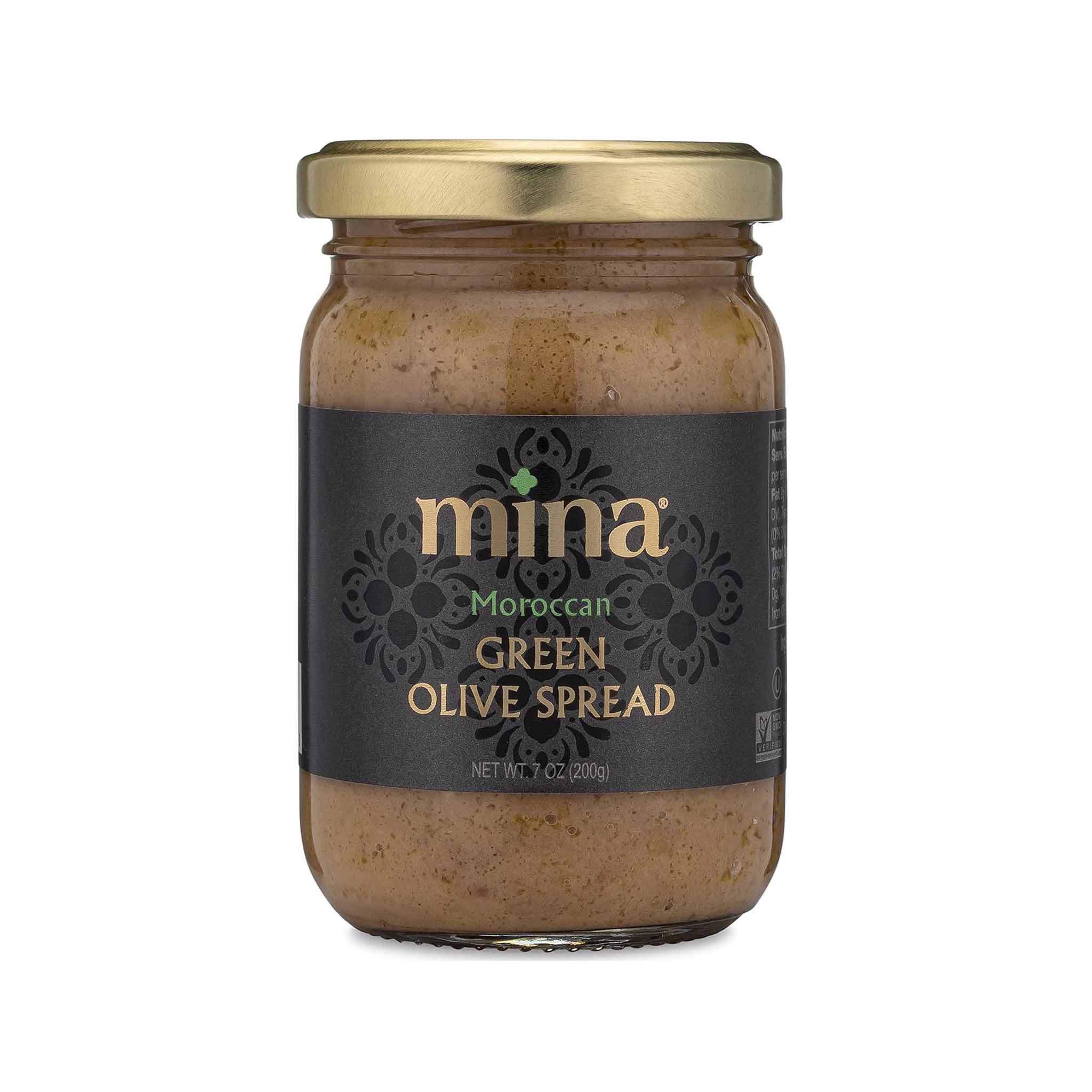 MINA GREEN OLIVE SPREAD 7oz – monsieur marcel gourmet market