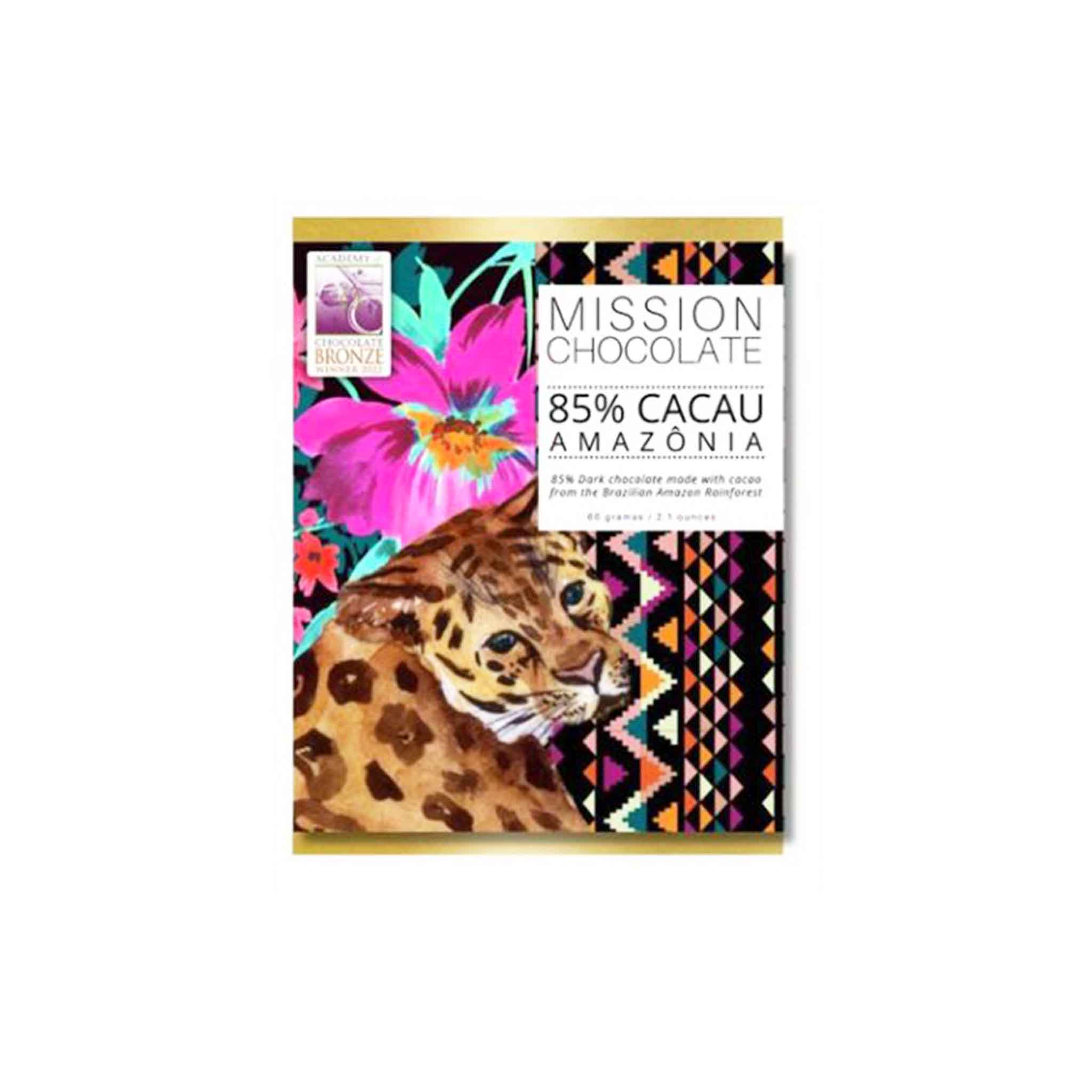 MISSION 85% DARK CHOCOLATE 60g – monsieur marcel gourmet market