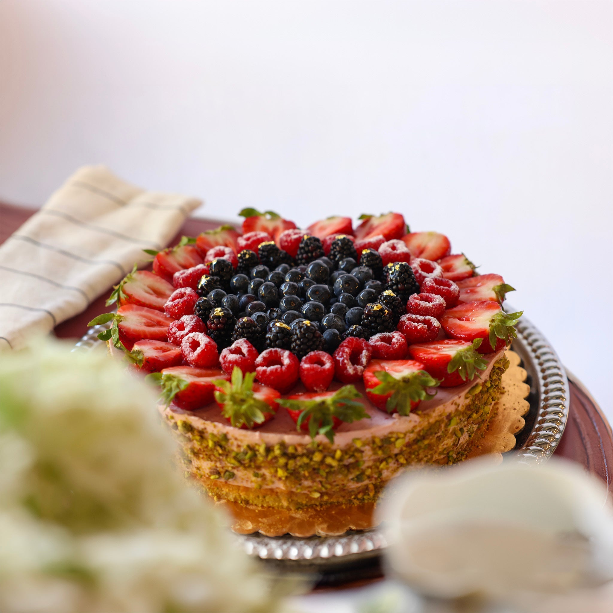 MIXED BERRY MOUSSE CAKE – monsieur marcel gourmet market