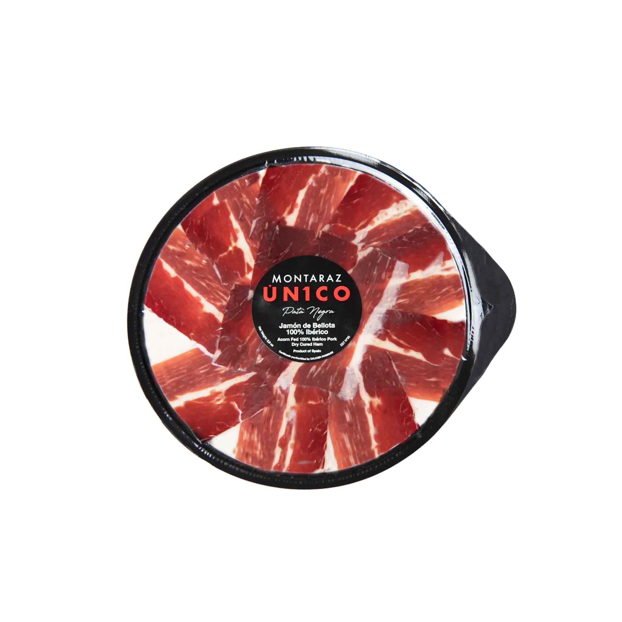 MONTARAZ ACORN FED 100% IBERICO PORK DRY CURED HAM 2.5oz – monsieur ...