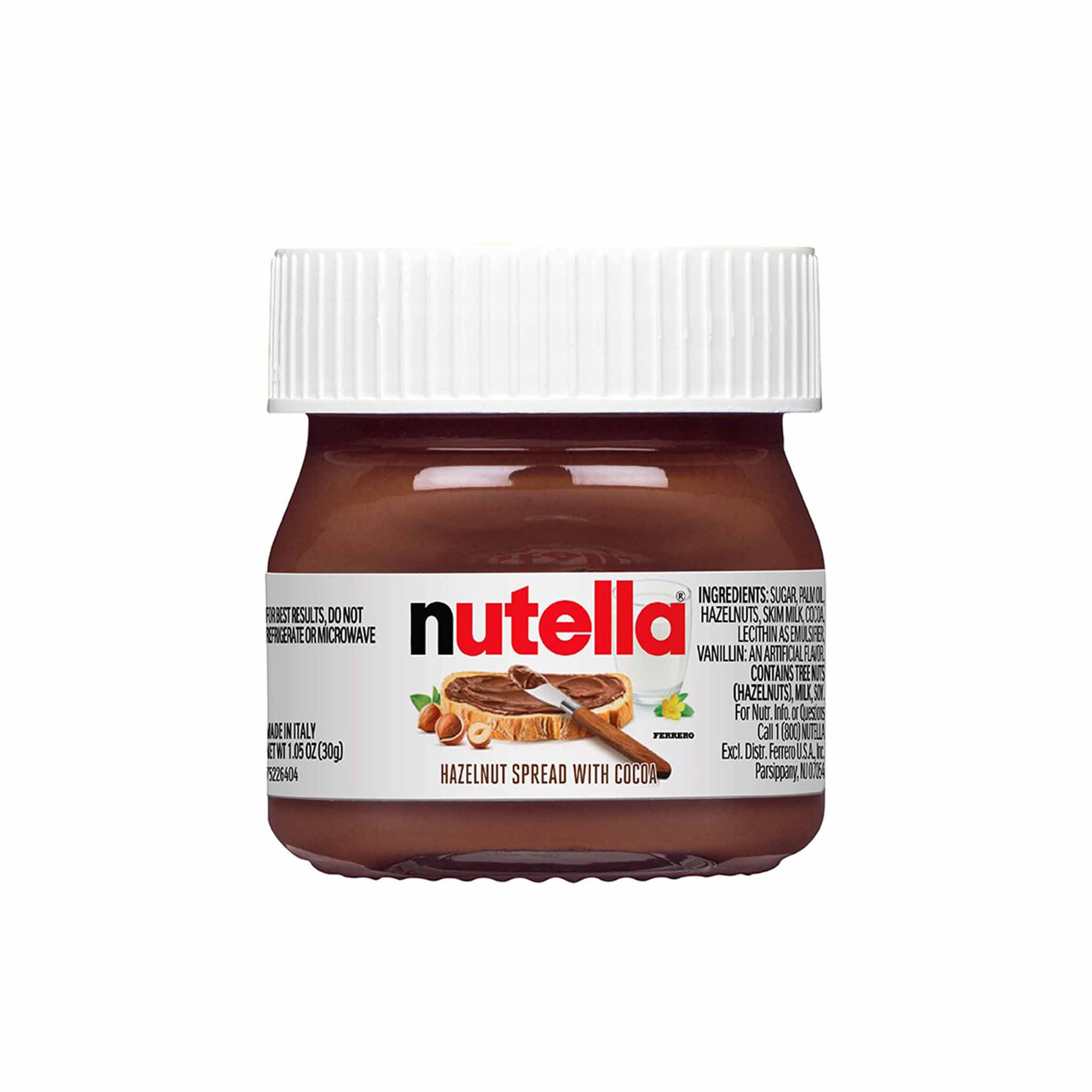 NUTELLA MINI JAR 25g – monsieur marcel gourmet market