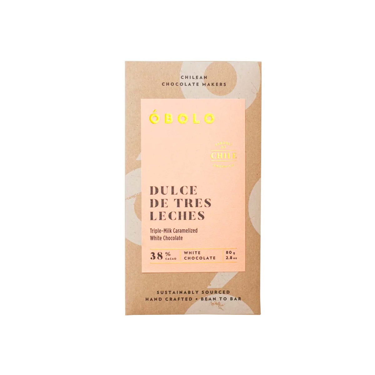 OBOLO DULCE TRES LECHES 38% 80g – monsieur marcel gourmet market