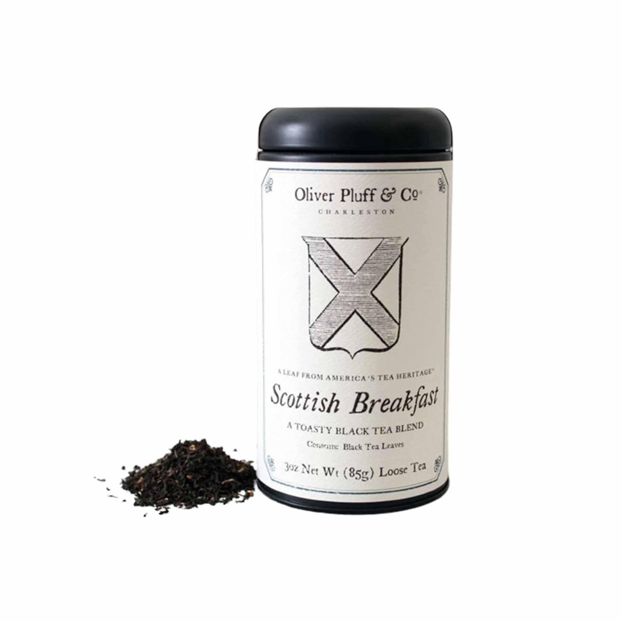 OLIVER PLUFF SCOTTISH BREAKFAST LOOSE LEAF TEA 3oz – monsieur marcel ...