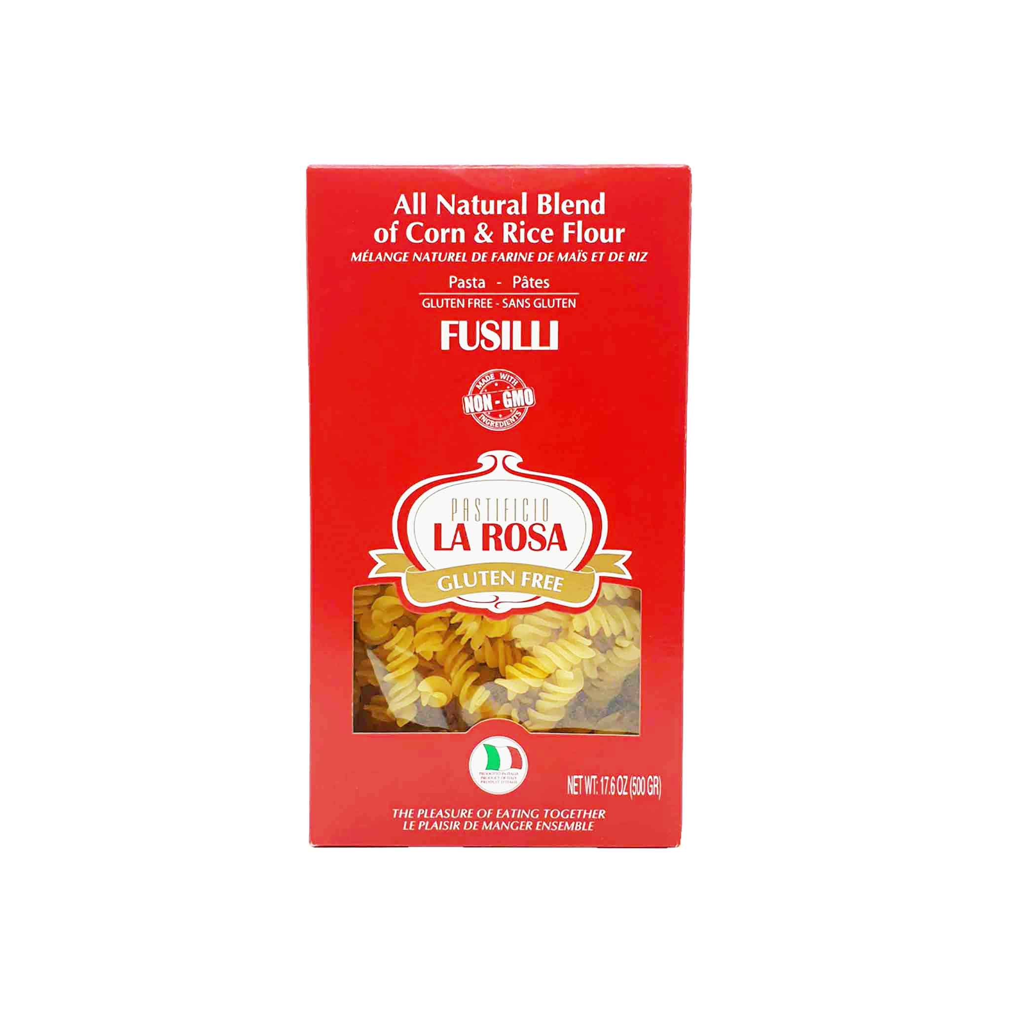 PASTIFICIO LA ROSA GLUTEN FREE FUSILLI 500g – monsieur marcel gourmet ...