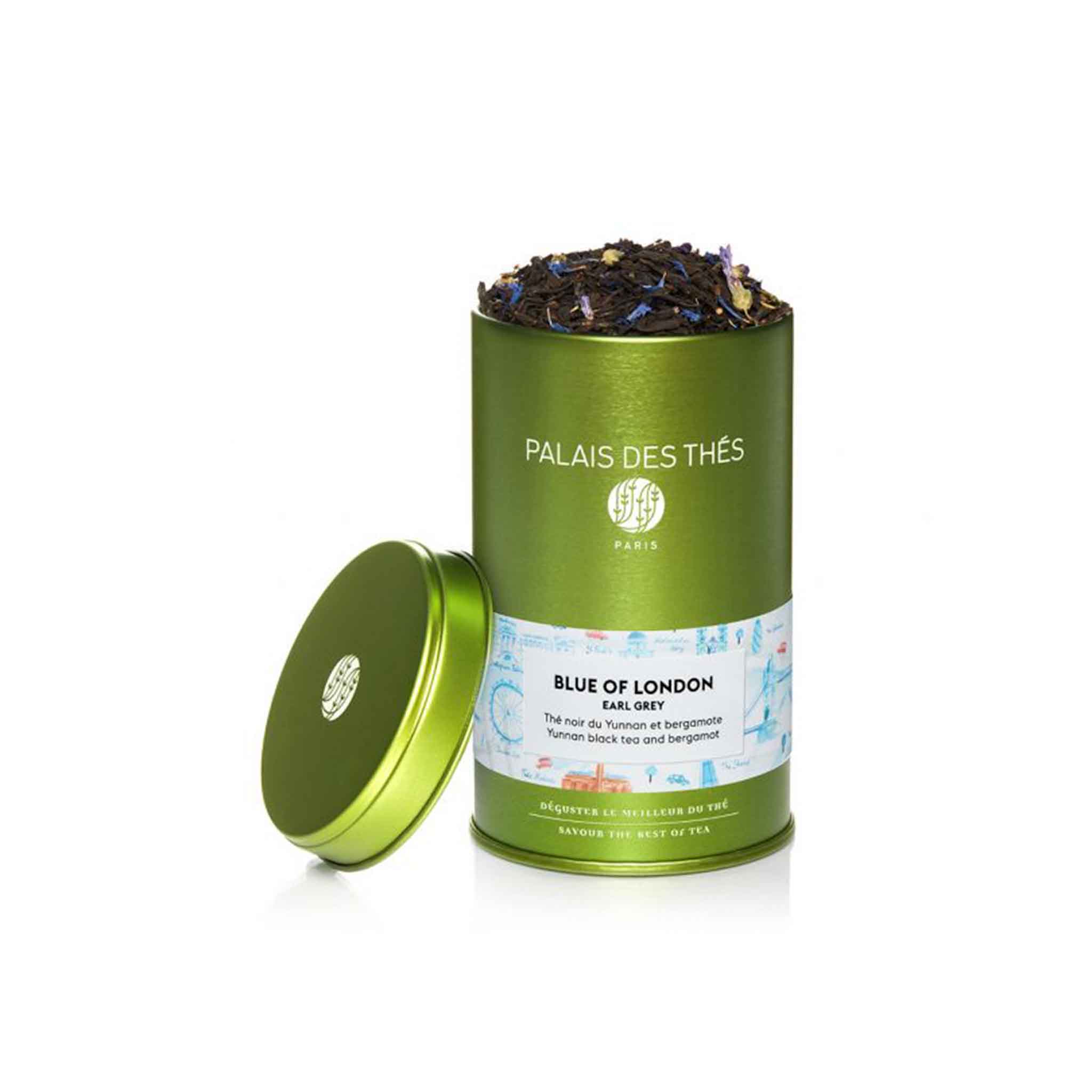 PALAIS DES THES BLUE OF LONDON EARL GREY TEA 100g – monsieur marcel ...