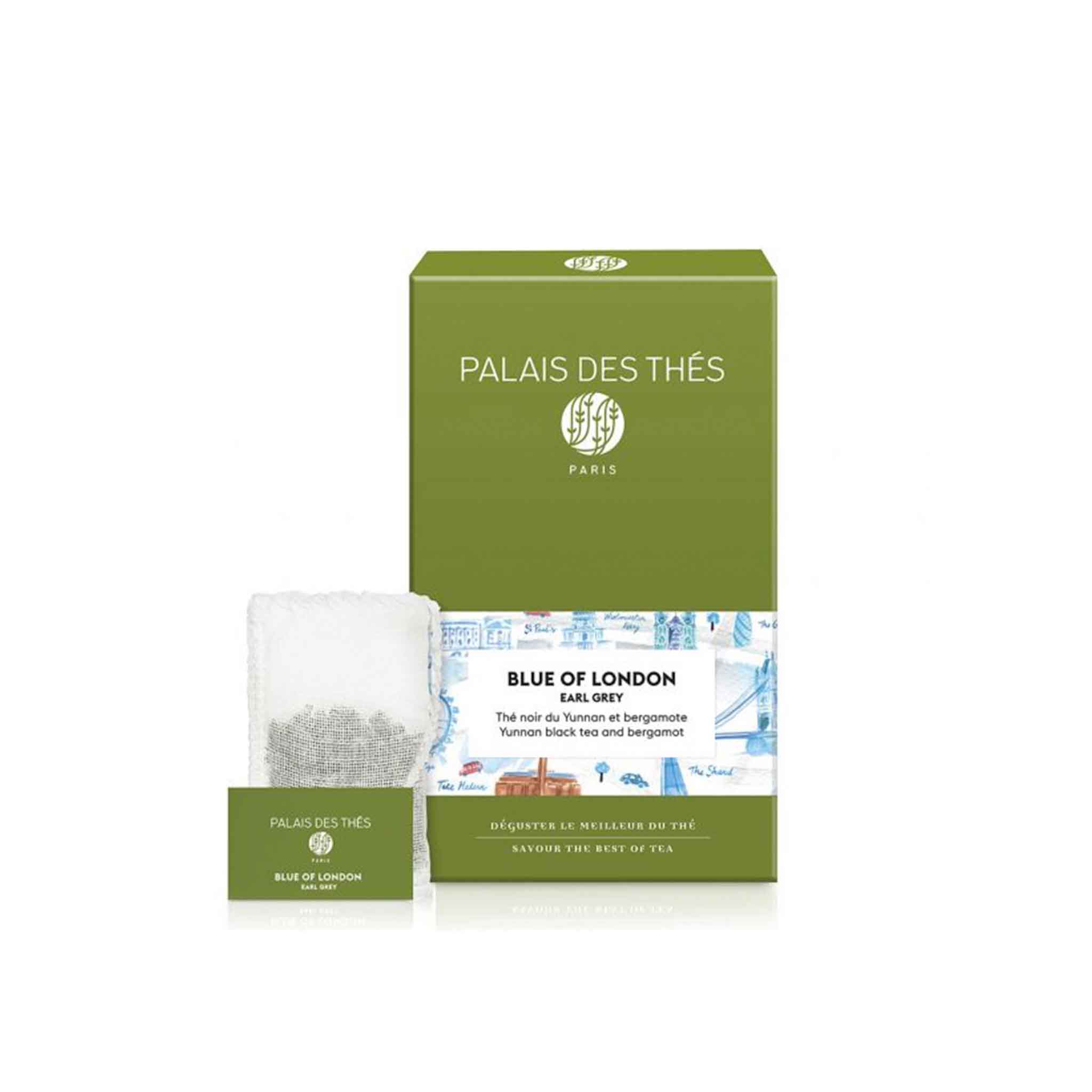 PALAIS DES THES BLUE OF LONDON TEA BAGS 40g – monsieur marcel gourmet ...