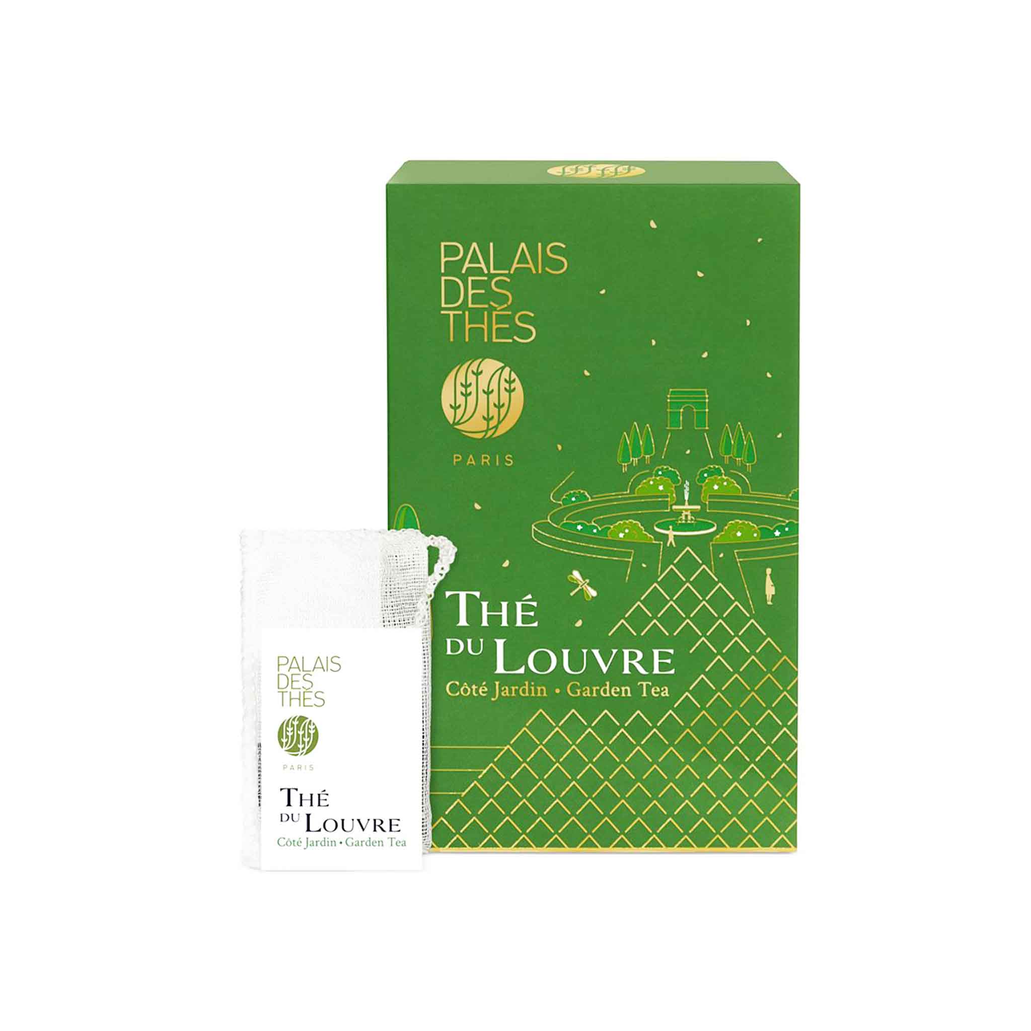 PALAIS DES THES DU LOUVRE COTE JARDIN TEA BAGS 40g – monsieur marcel ...