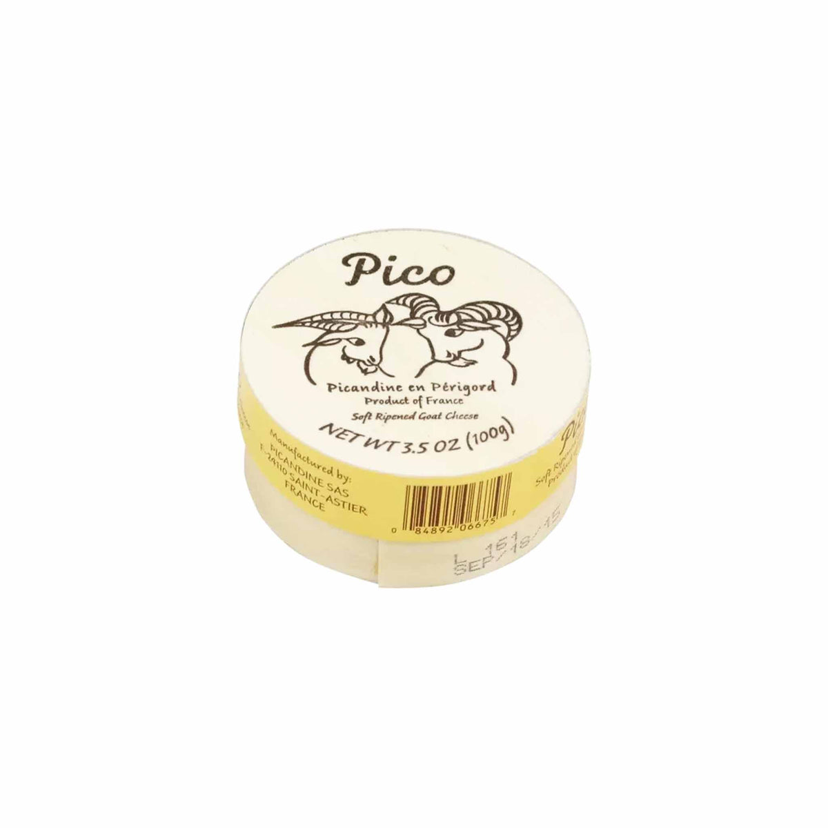 PICANDINE PICO REFINED GOAT'S CHEESE 3.5oz – monsieur marcel gourmet market