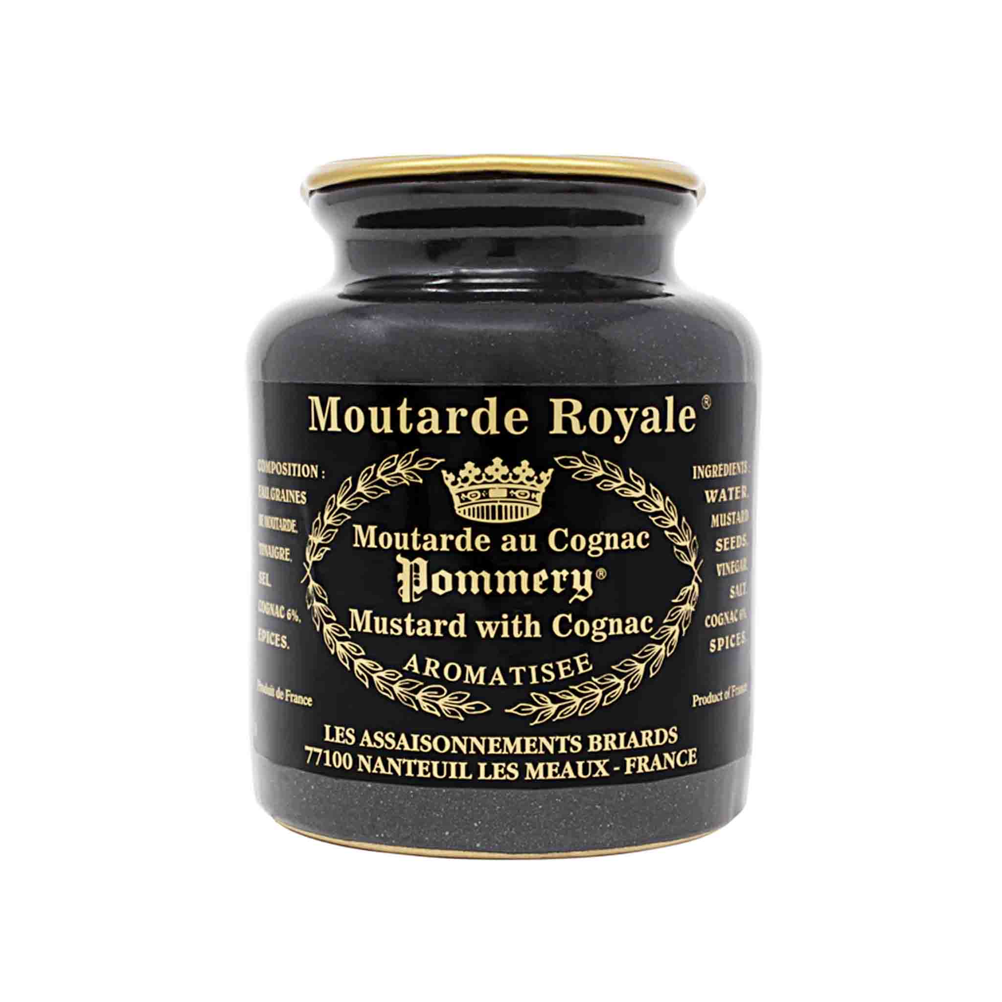 POMMERY ROYAL MUSTARD WITH COGNAC 250g – monsieur marcel gourmet market