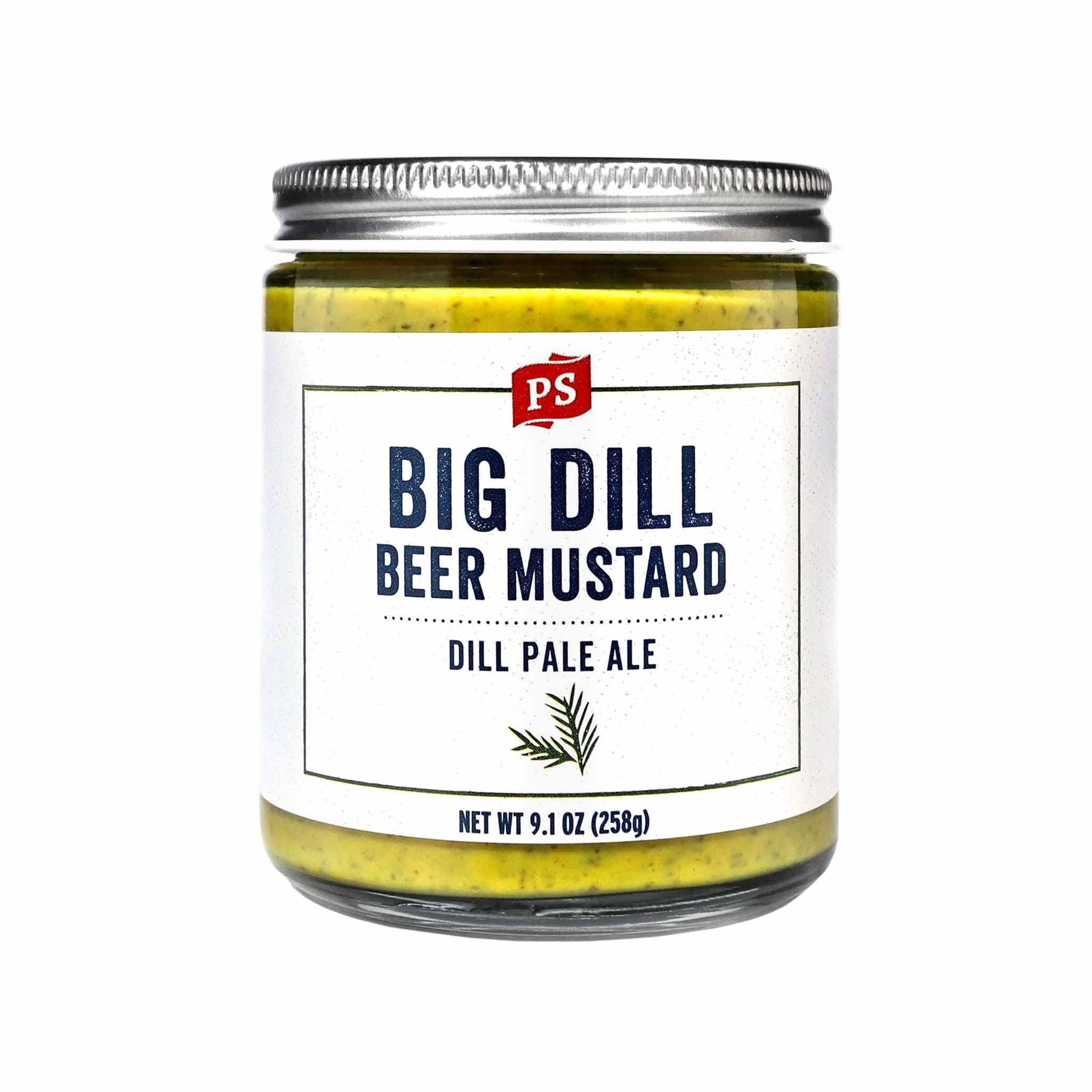 PS BIG DILL BEER MUSTARD 258g – monsieur marcel gourmet market