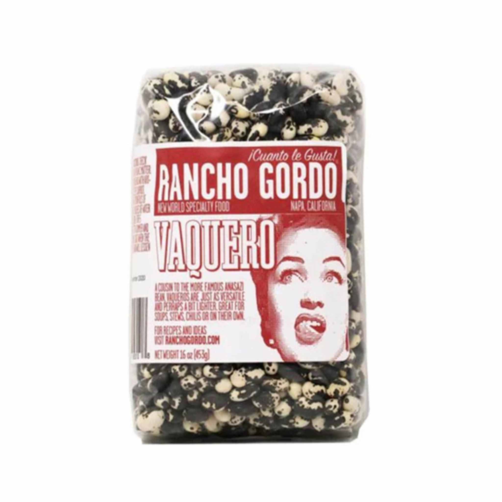 RANCHO GORDO VAQUERO BEANS 16oz – monsieur marcel gourmet market