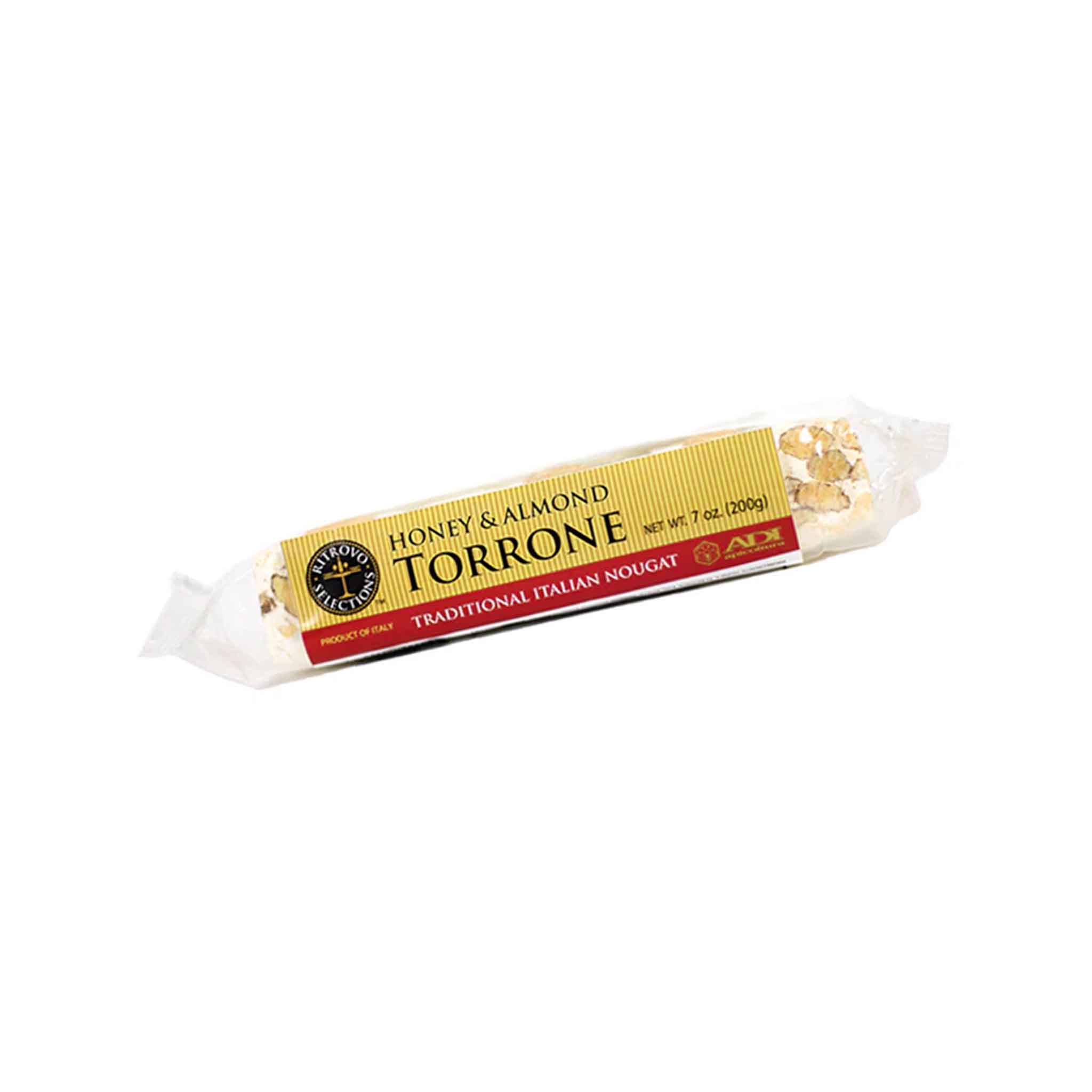 RITROVO TORRONE HONEY & ALMOND NOUGAT BAR 200g – monsieur marcel ...