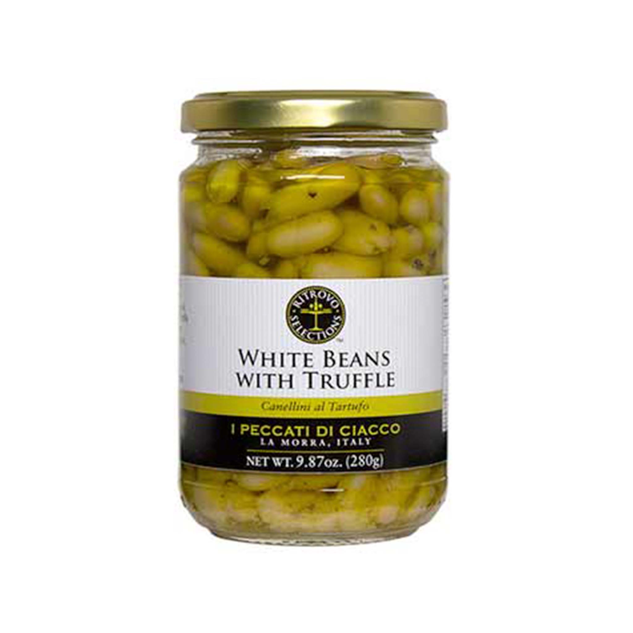 RITROVO WHITE BEANS WITH TRUFFLE 280g – monsieur marcel gourmet market