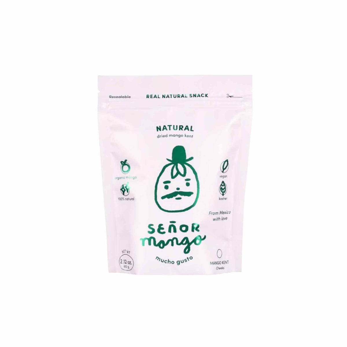 SEÑOR MANGO NATURAL DRIED MANGO KENT SLICES 2.12oz – monsieur marcel ...