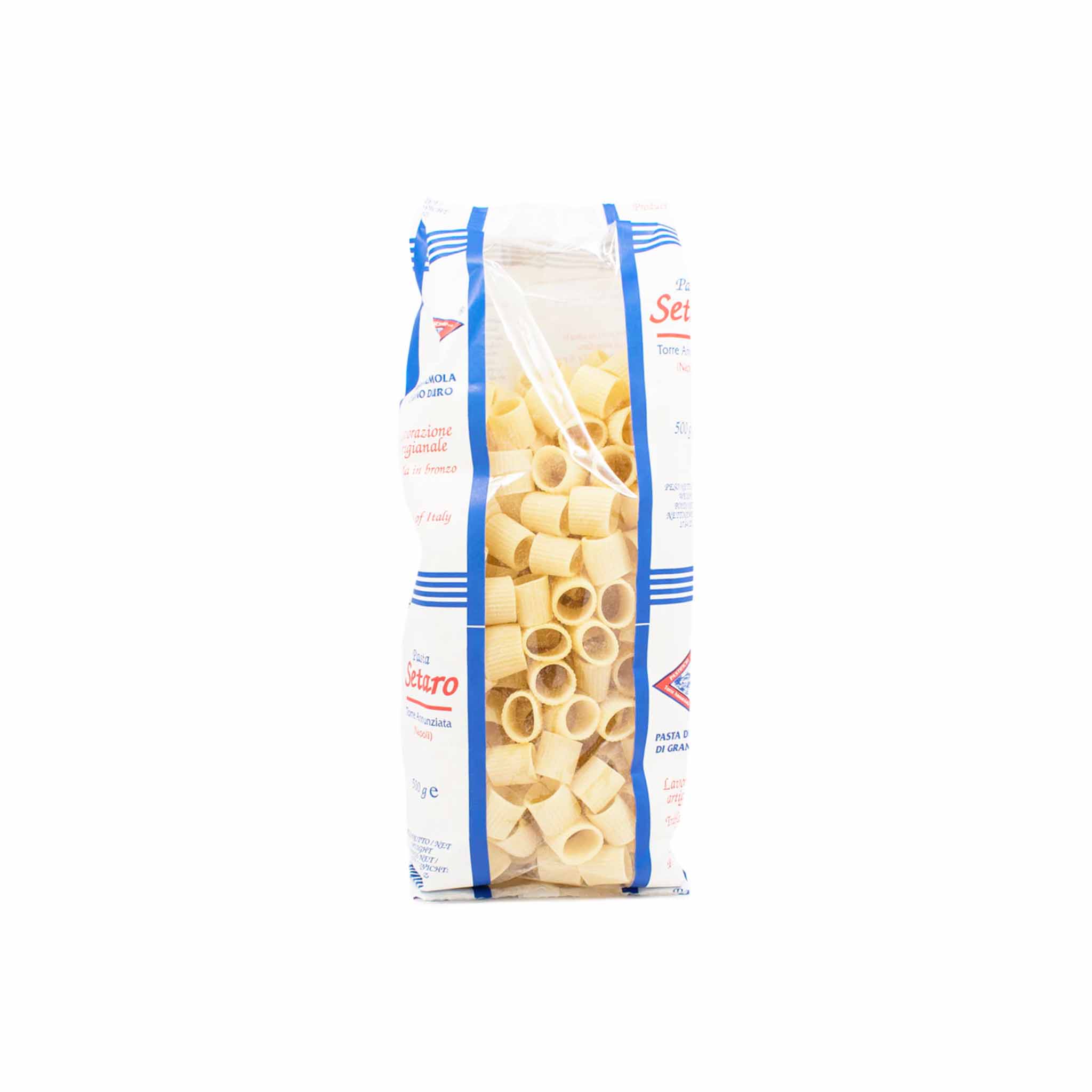 SETARO MEZZI PACCHERI 500g – monsieur marcel gourmet market