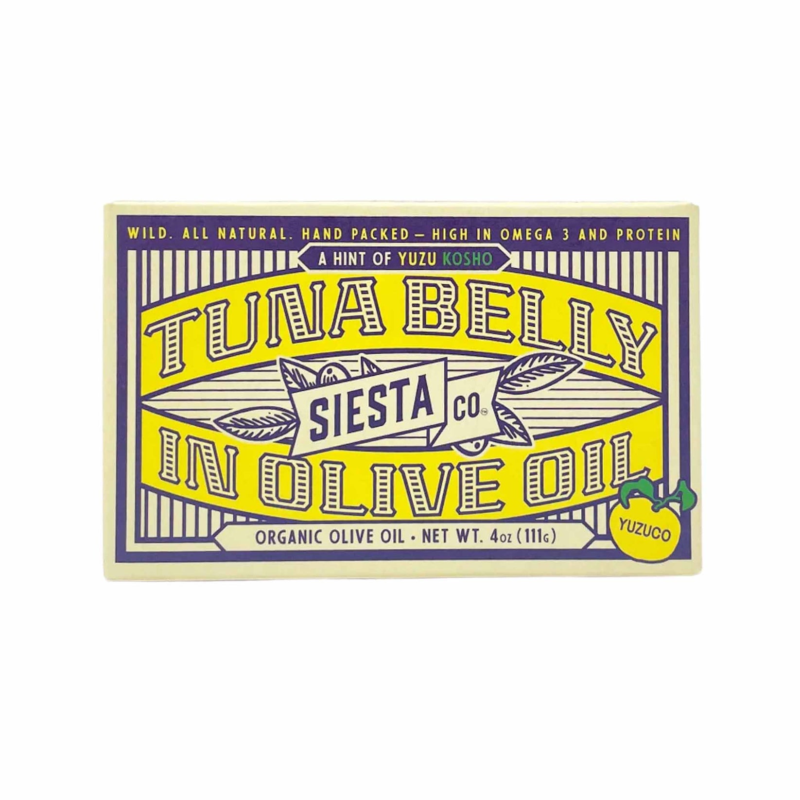 SIESTA CO TUNA BELLY IN YUZU KOSHO 4OZ – monsieur marcel gourmet market