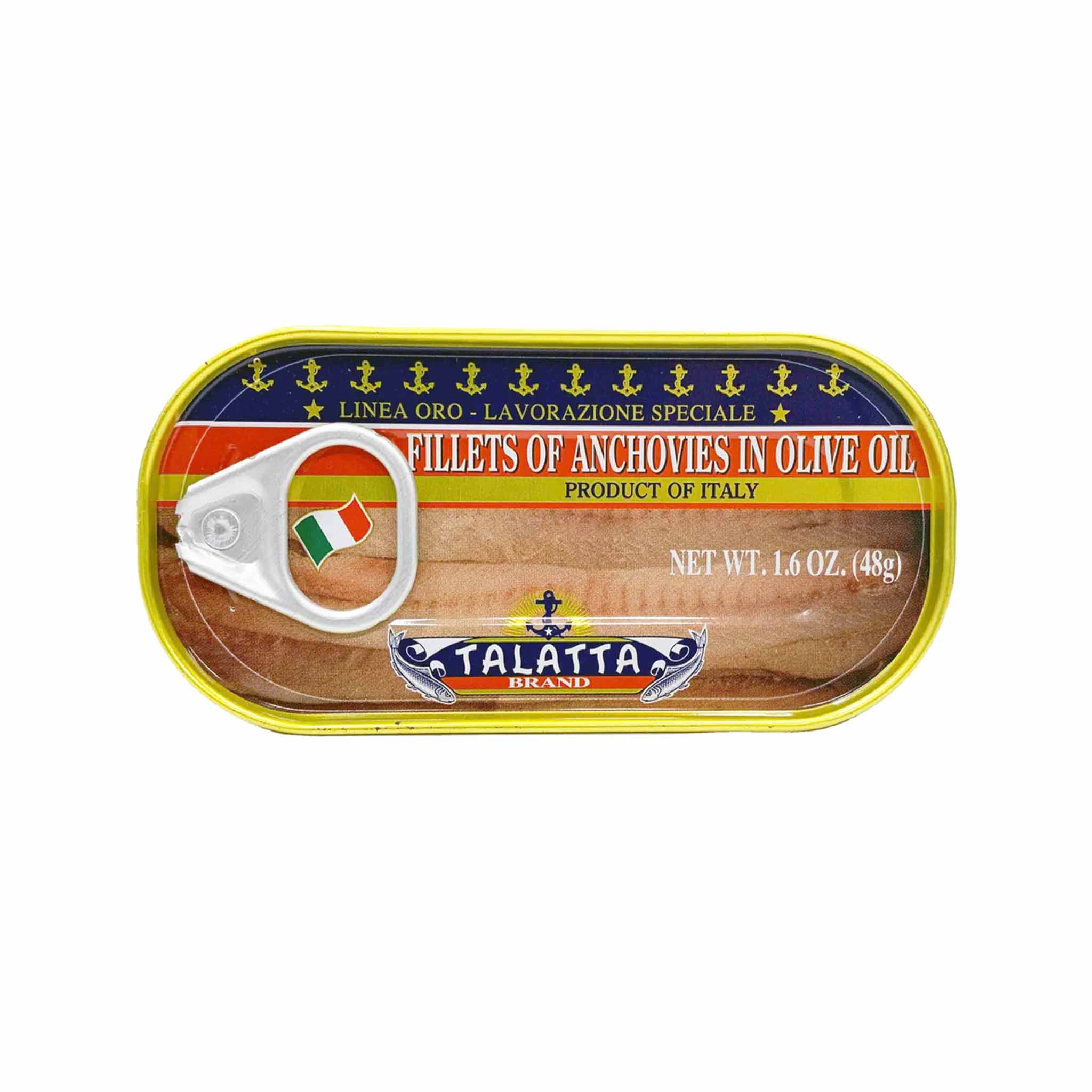 TALATTA ANCHOVIES EXTRA VIRGIN OLIVE OIL 48g – monsieur marcel gourmet ...
