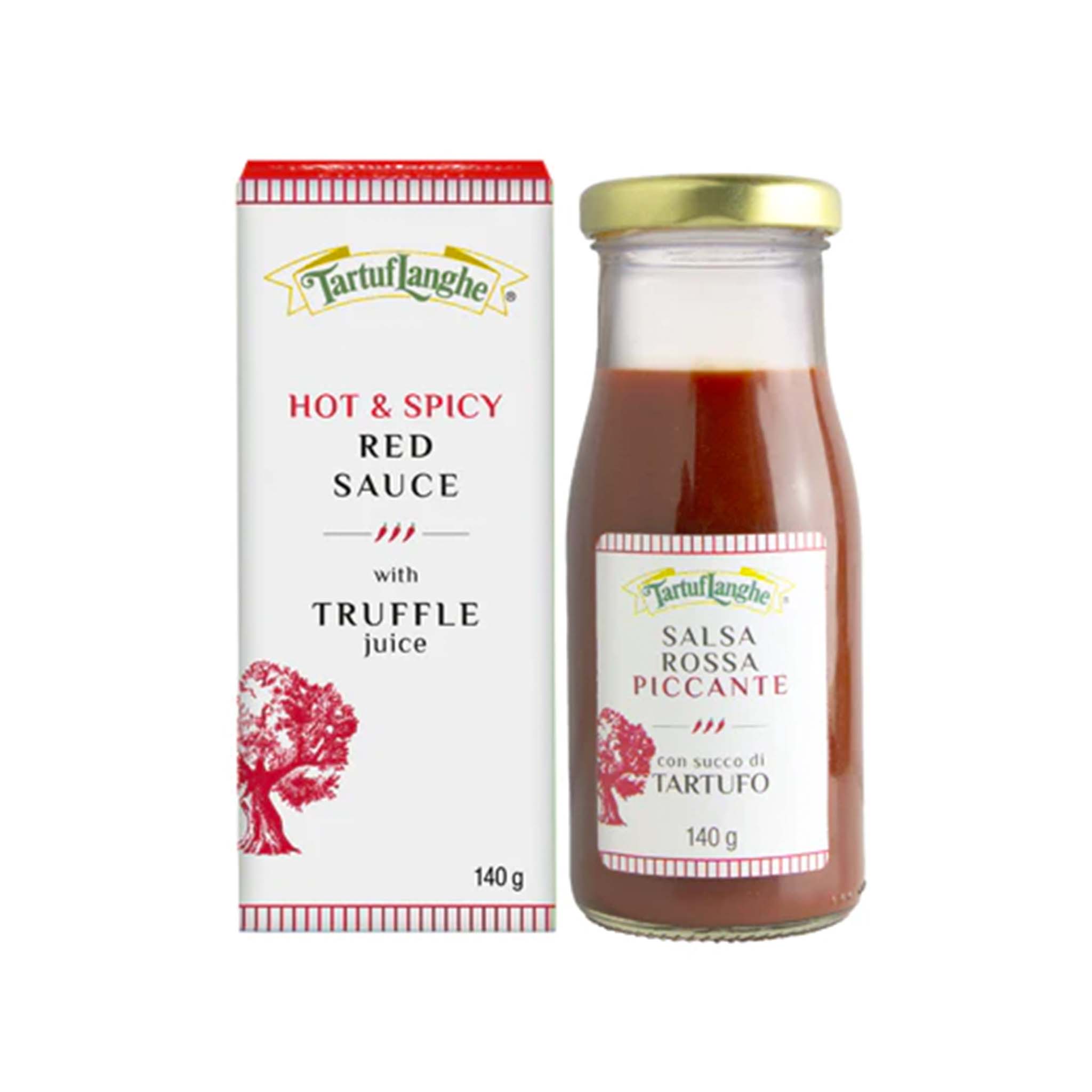 TARTUFLANGHE HOT & SPICY RED SAUCE WITH TRUFFLE JUICE 140g – monsieur ...