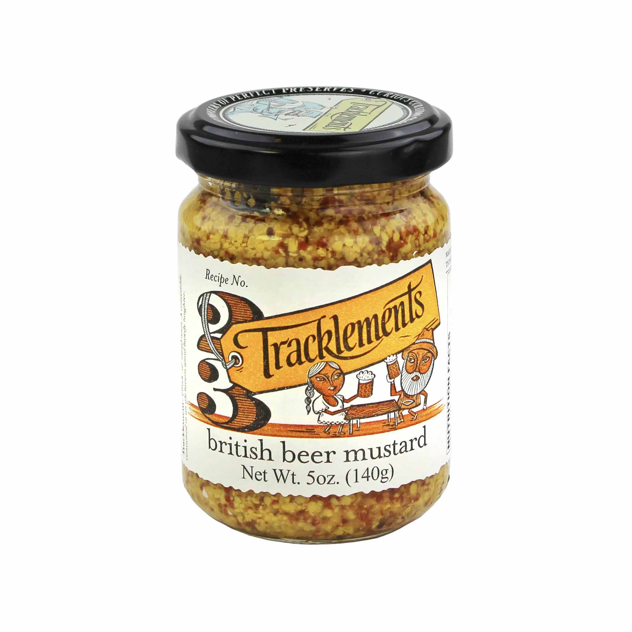 TRACKLEMENTS BEER MUSTARD 5oz – monsieur marcel gourmet market