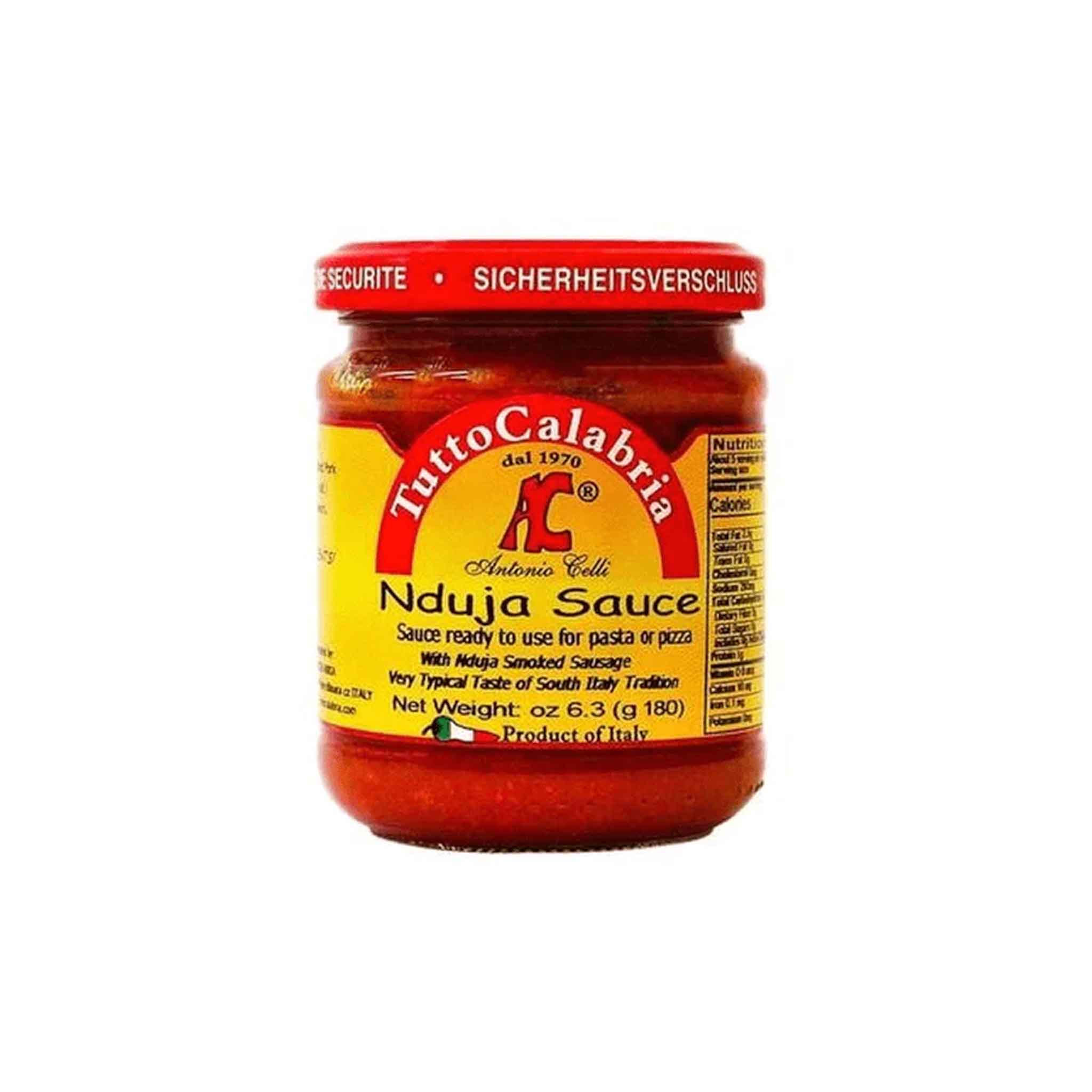 TUTTO CALABRIA NDUJA SAUCE 180g – monsieur marcel gourmet market