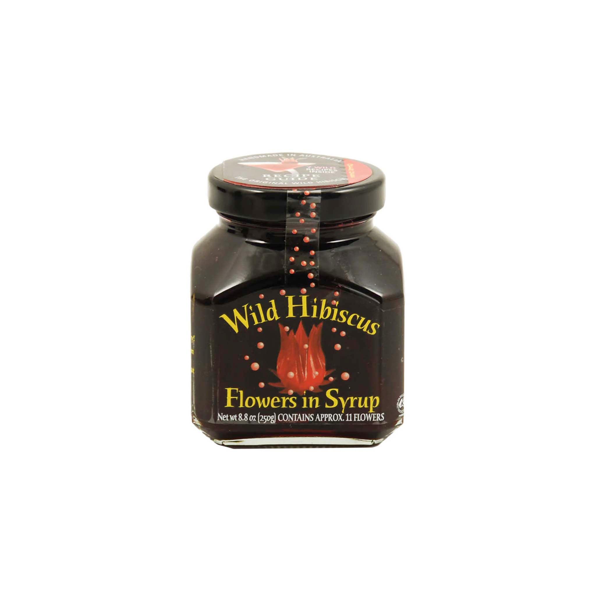 WILD HIBISCUS FLOWERS IN SYRUP 250G – monsieur marcel gourmet market